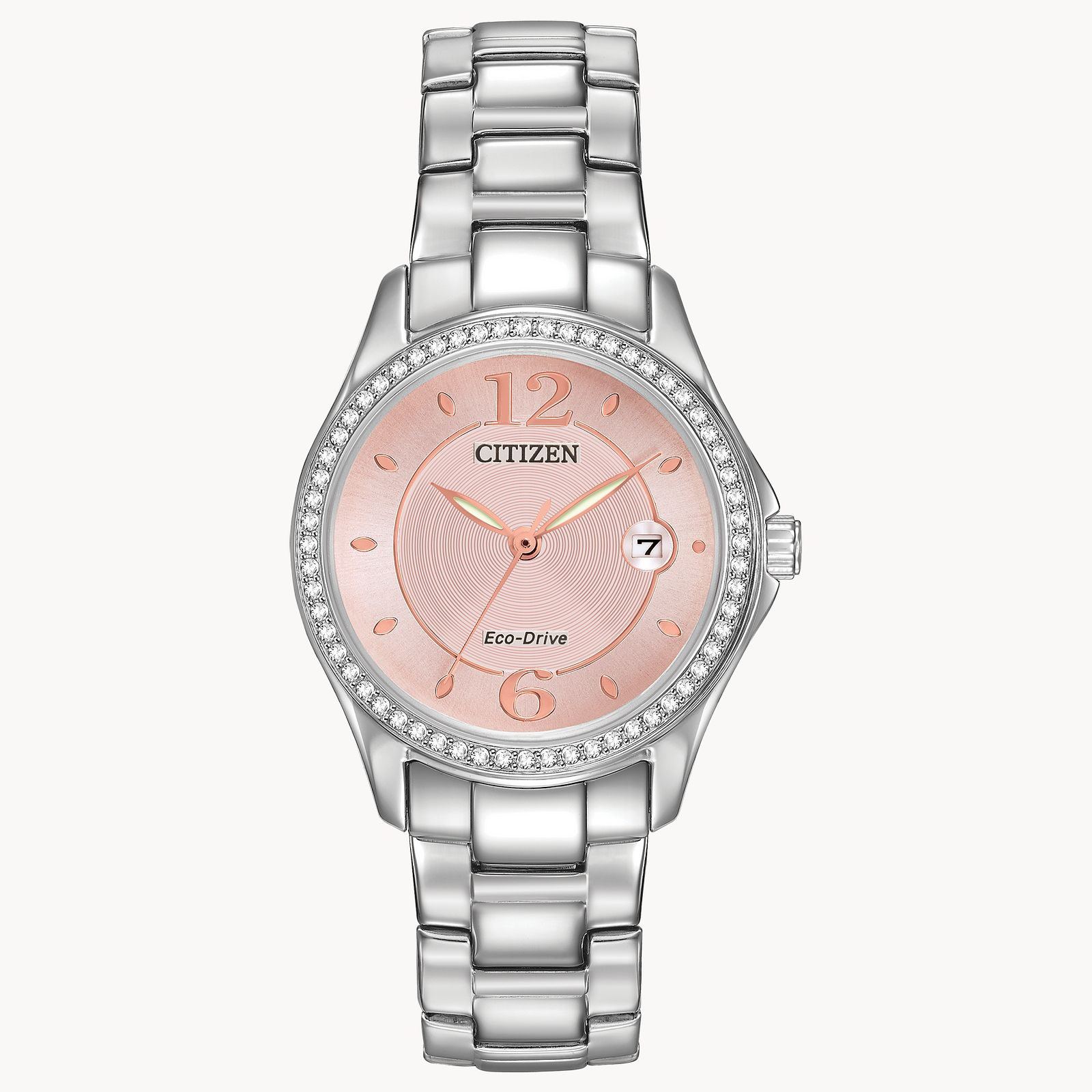 Citizen Eco-Drive Silhouette Crystal Watch – Mckenzie & Smiley Jewelers